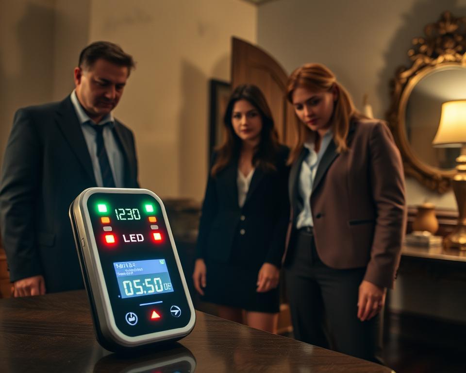 Practical operation of the detector